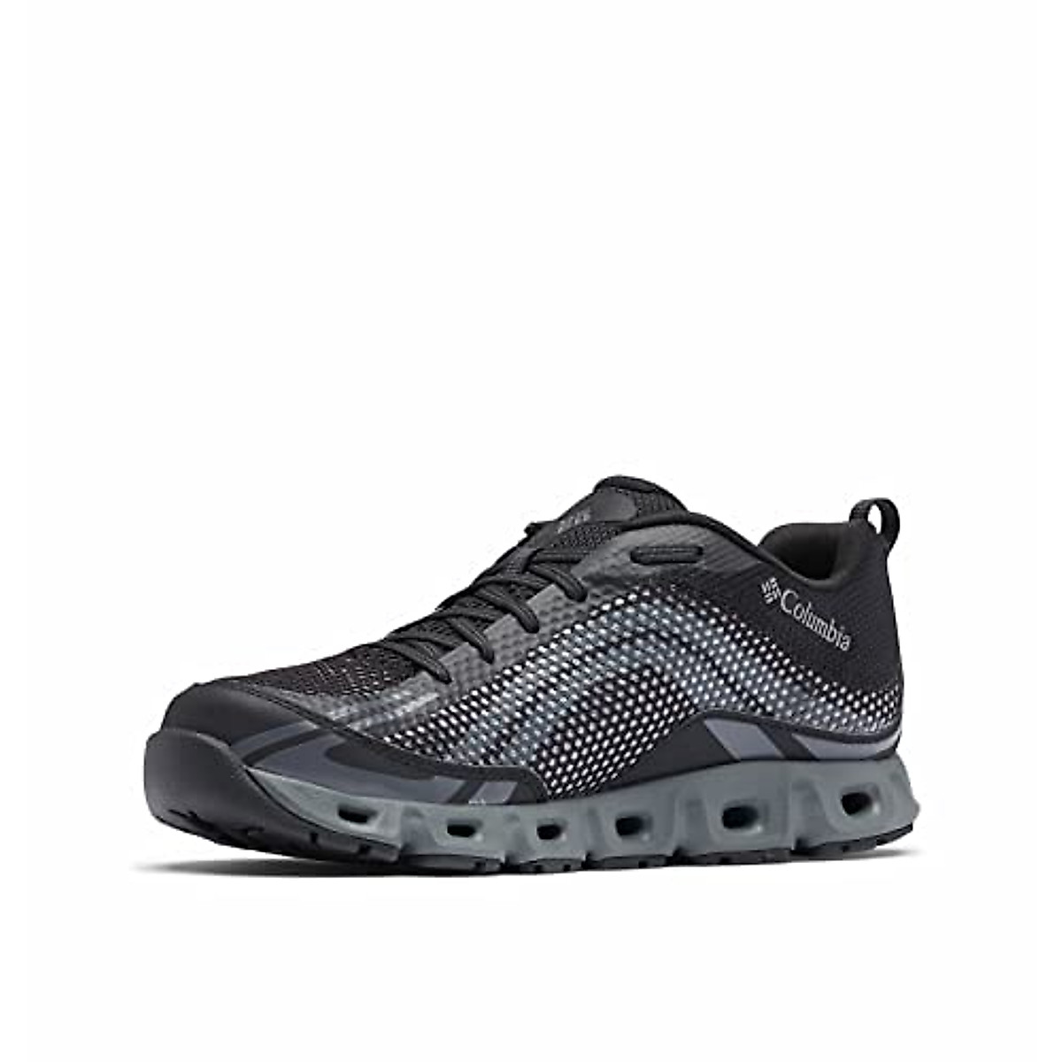 Columbia Mens Drainmaker Iv Water Shoe, Black, Lux, 10.5 US