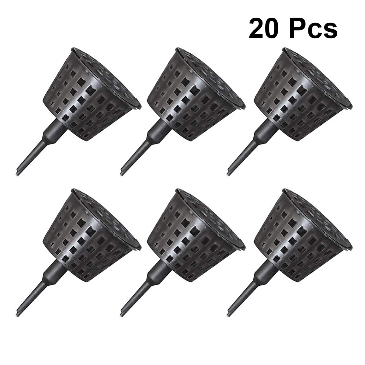 40 Pcs Fertilizer Bonsai Fertilizer Cakes Mesh Baskets Garden Nursery Cutting Rooting Baskets Bonsai Fertilizer Box Fertilization Control Container