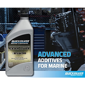 Quicksilver 85W-90 Extreme Performance Gear Lube - 1 Qt.