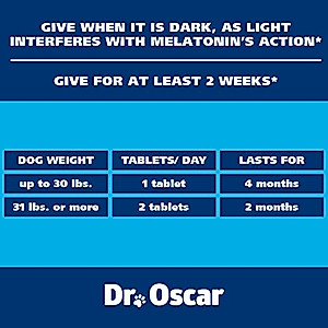 Dog Sleep Aid for Dogs, Better Than Melatonin for Dogs or Calming Chews for Dog Sleep, Best Dog Sleeping Pills + Dog Melatonin, Dog Melatonin Treats, 120 Sleeping Pills for Dogs, Puppy Sleep Aid, USA