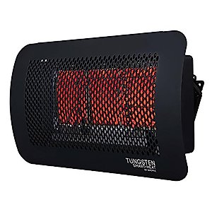Bromic Heating Tungsten 300 Smart-Heat Gas 3 Burner Radiant Infrared Patio Heater, Natural Gas, 26000 BTU