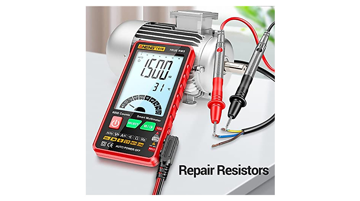 ANENG Digital Multimeter - Auto-Ranging TRMS Digital Volt and Multi-Tester