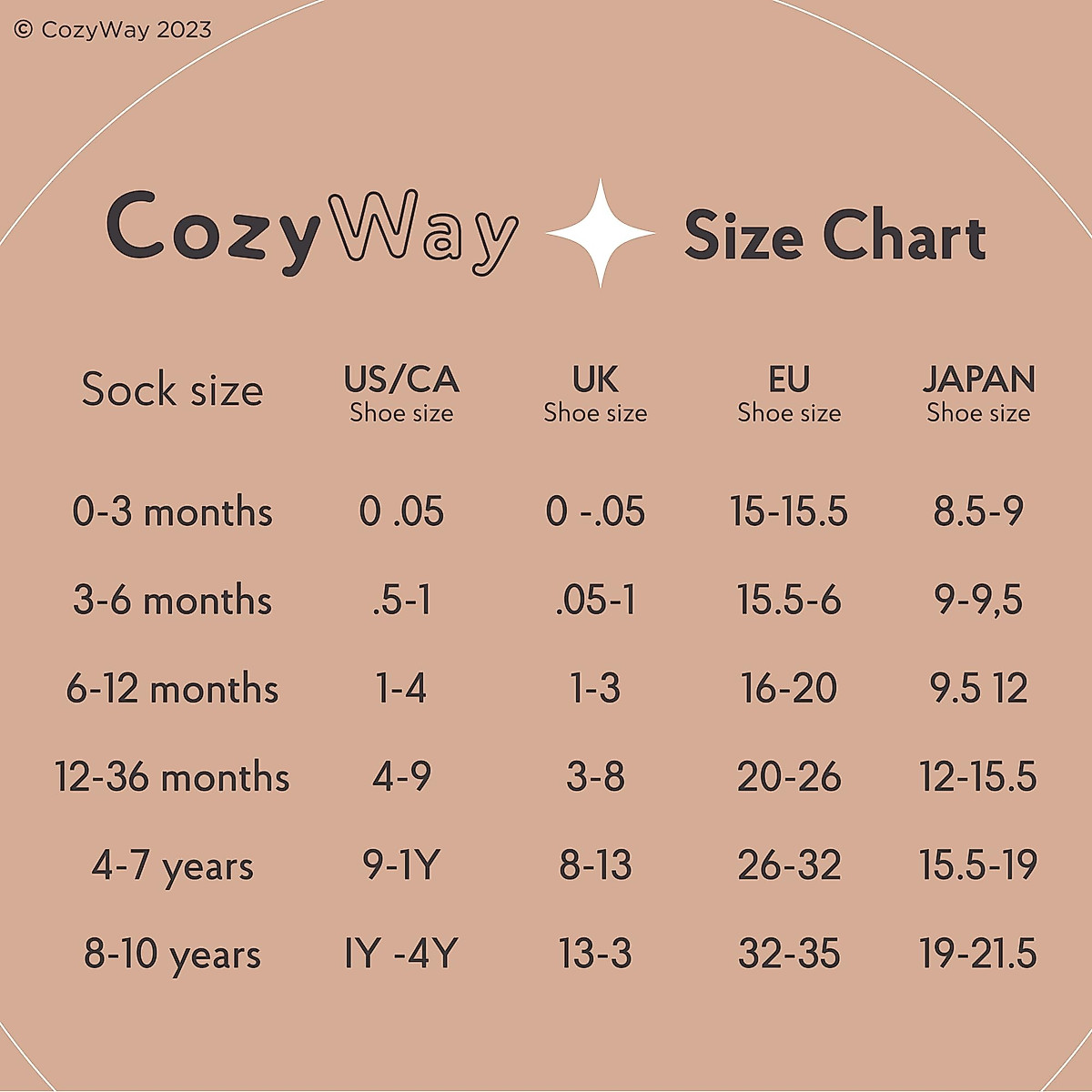 CozyWay Baby Anti Slip Crew Socks 12 Pack with Grips for Toddlers Little Boys Girls Infants Kids Non Skid Sox