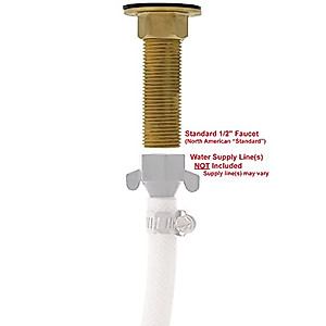 Ambassador Marine Elite "Arc" Spout Folding Tap, Chrome