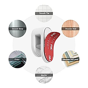 BEZOX Toothpaste Tube Holder Wall Mount Utility Hook – Face Cream Tubes Hanger Wall Mounted Tooth Paste Organizers Gripper, 3 PCS