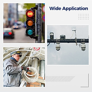 Cable Tie Gun Tool Kit, Metal Cable Zip Ties Tensioning and Cutting Tool with 200pcs Zip Ties, Metal Zip Tensioner with Built-in Cutter for Outdoor and Indoor Use