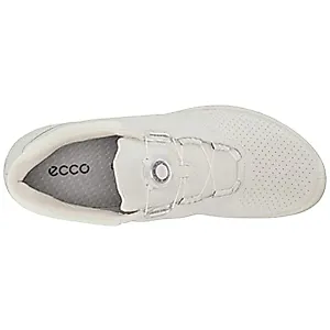 ECCO Men's Biom Hybrid 3 BOA Hydromax Water Resistant Golf Shoe, White, 10-10.5