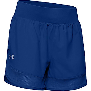 Under Armour Womens Locker Woven Short Royal LG