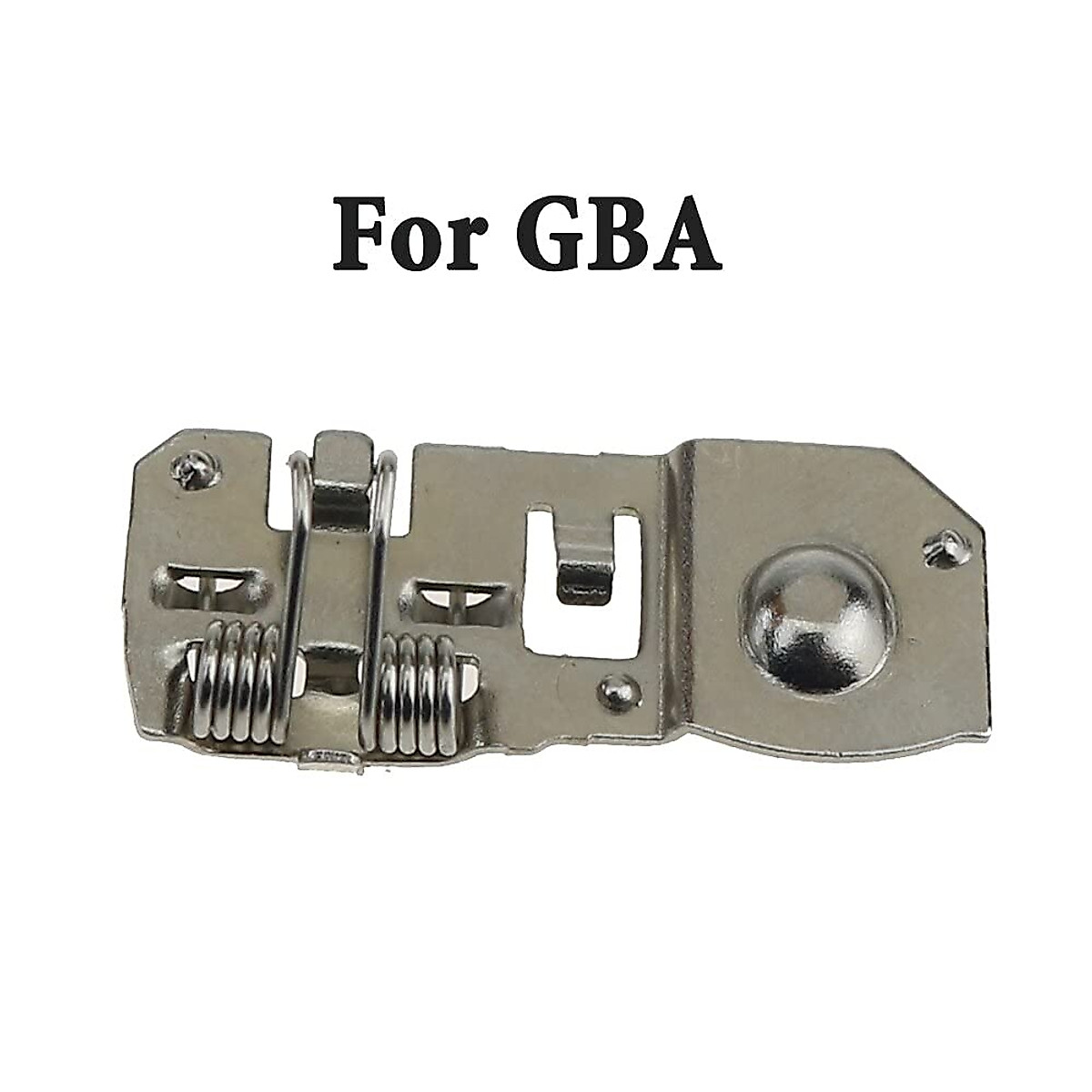 2pcs Battery Terminals Spring Contacts Battery Spring Replacement for Game Boy Advance Color Pocket DMG-01 GBA GBC GB DMG Game Console (for GBA)