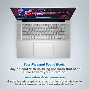Dell 2023 Inspiron 16 5635 Business Laptop FHD+ 16" Display, AMD Ryzen 7 7730U Processor, 16GB LPDDR4x RAM, 1TB SSD, AMD Radeon Graphics, Backlit Keyboard, Type-C, Windows 11 Pro, Platinum Silver