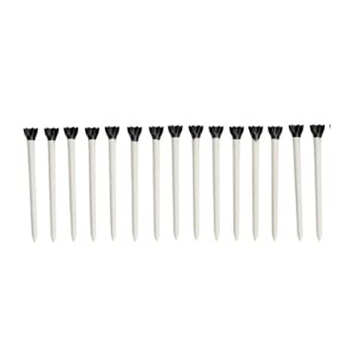 Kestrel Golf - Plastic Golf Tees (15 Pieces) Plastic Golf Tee 3 1/4 Inch (3.25) White