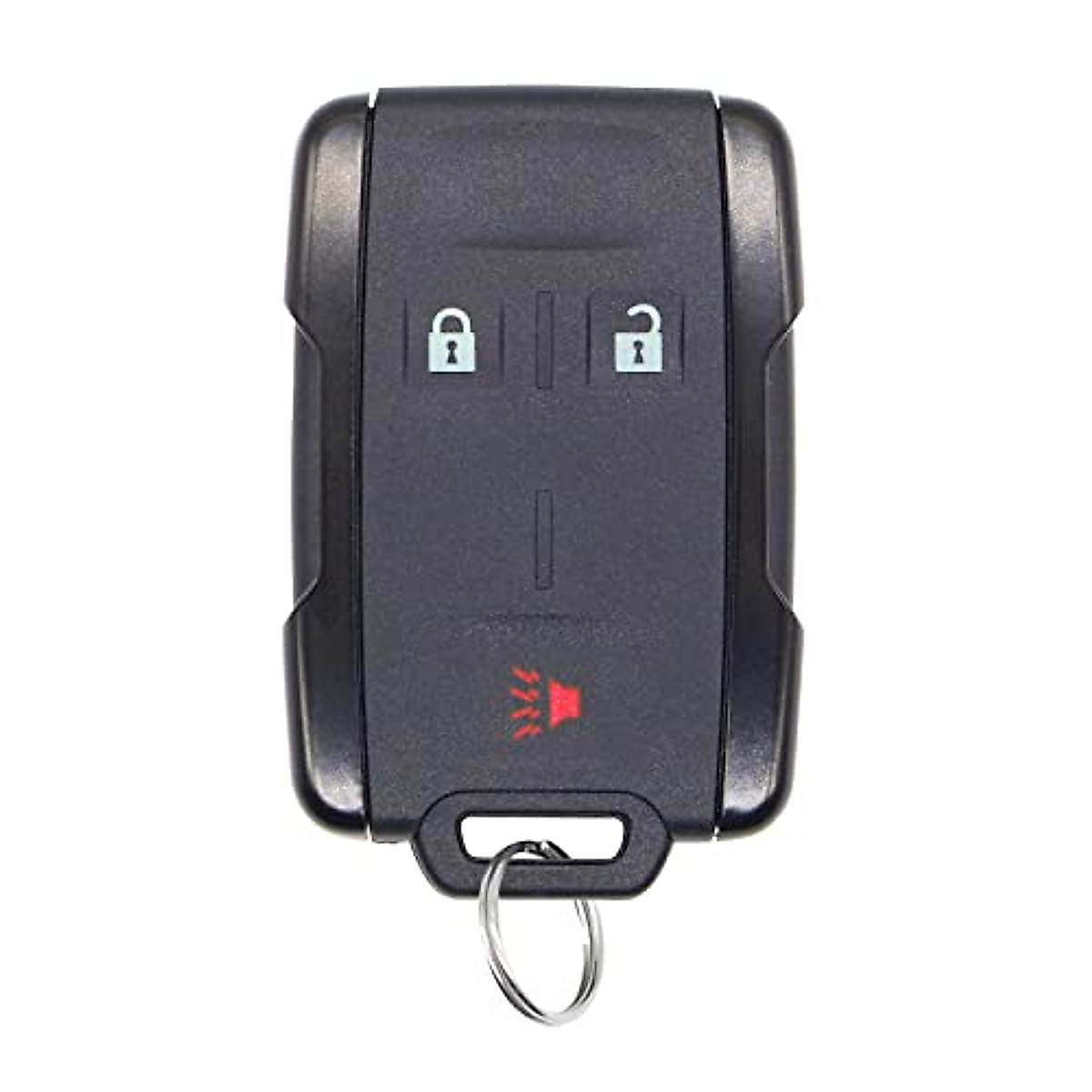 Xucanarmy Key Fob Replacement, Car Keyless Entry Remote Control fit for Chevy Silverado Colorado GMC Canyon Sierra M3N-32337100 (1 Pack(3 Button), Black Side)