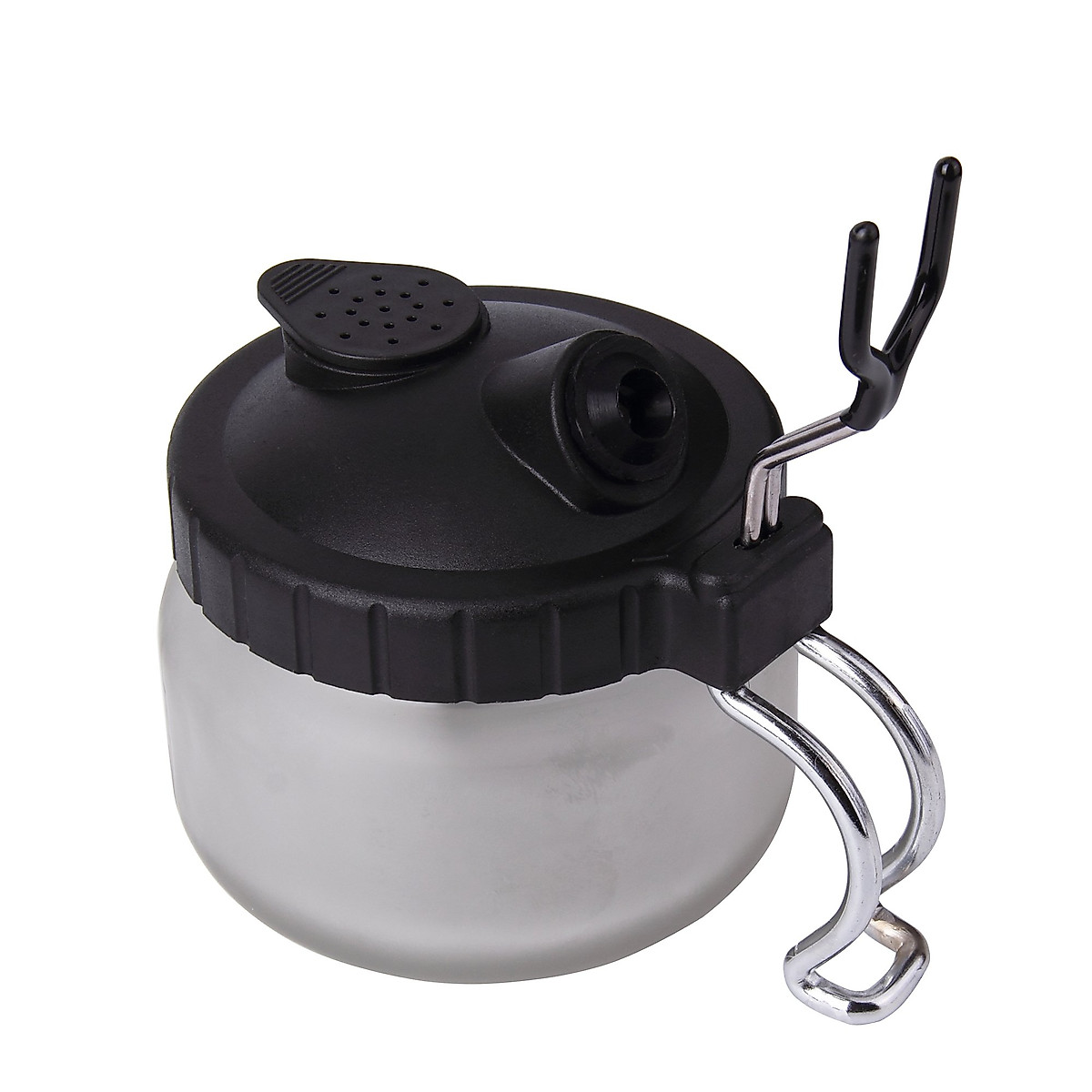 Multifunctional Airbrush Cleaning Pot Wash Station with Holder