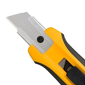 OLFA Round Tip Safety Knife Blades, 10 Blades (RSKB-2/10B) - Dual Edge Rounded-Tip Carbon Steel Utility Knife & Safety Cutter Replacement Blades, Fits OLFA SK-4, SK-6, SK-9, & UTC-1 Knives