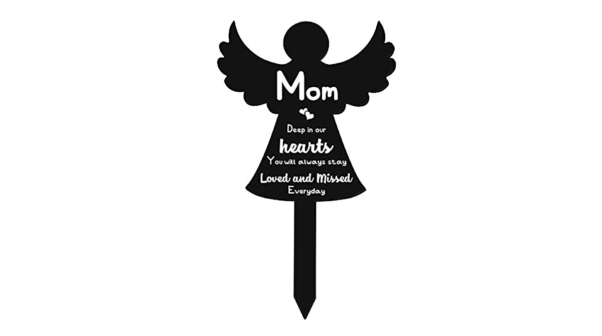 Honor Loved Ones with Durable Angel Memorial Stakes | Waterproof Grave ...