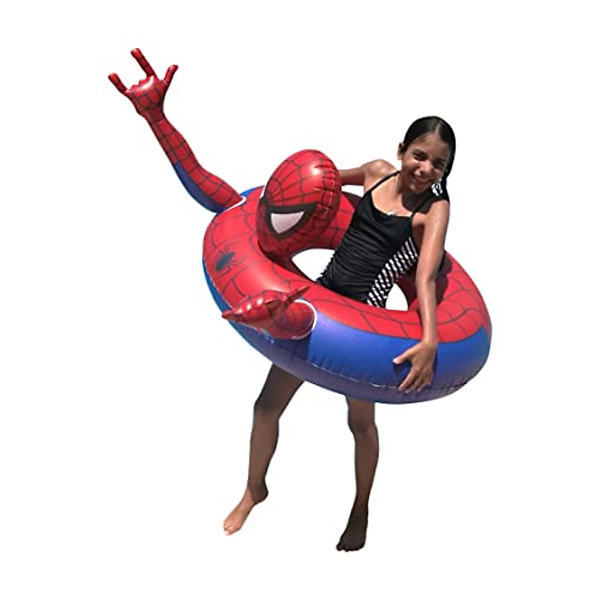 Pool Float Super Heroes Tube Pool Inflatable Water Toys Fun Summer Gift