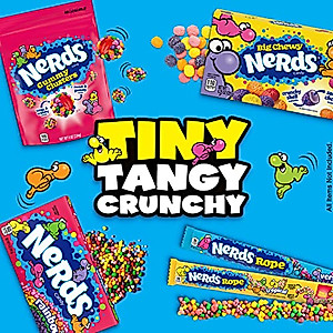 Nerds Candy, Rainbow, 5 Ounce Movie Theater Candy Boxes (Pack of 12)