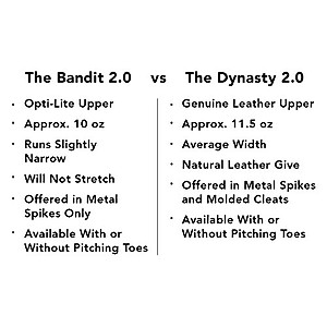 Dynasty 2.0 Spike White-Silver 9.0