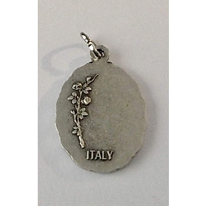 MADONNA OF FATIMA MEDAL (OUR LADY OF FATIMA)- OVAL SHAPE -100% MADE IN ITALY - THE PATRON SAINTS MEDALS