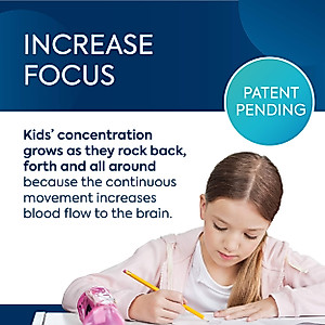 Bouncyband Wiggle Wobble Chair Feet - Transform a Standard School Chair into a Wobble Chair