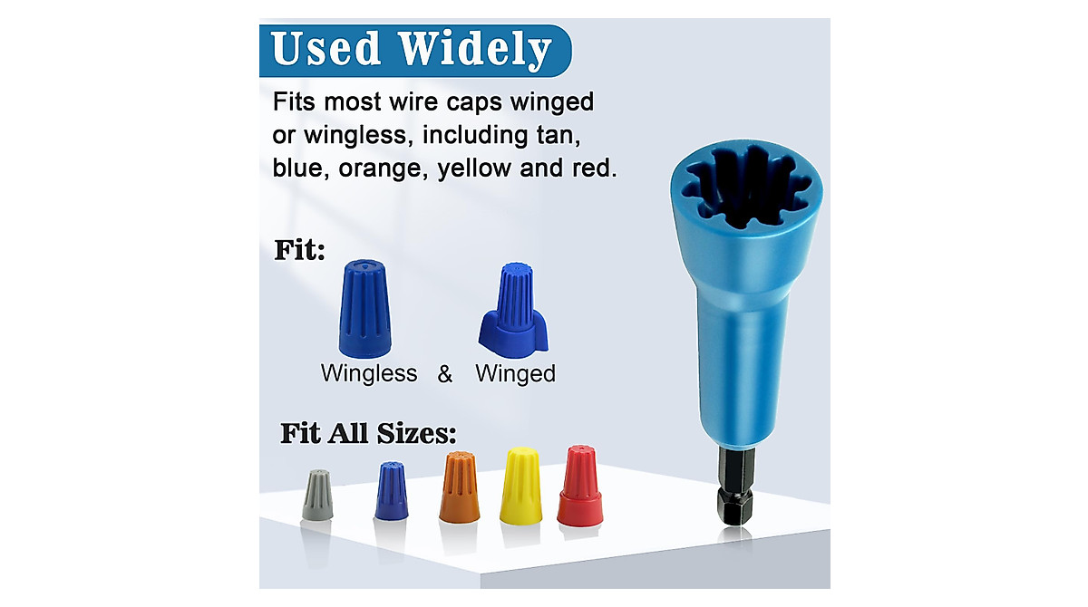 Wire Twisting Tool, Wire Spin Twister Nut, Spin Twist Wire Connector ...