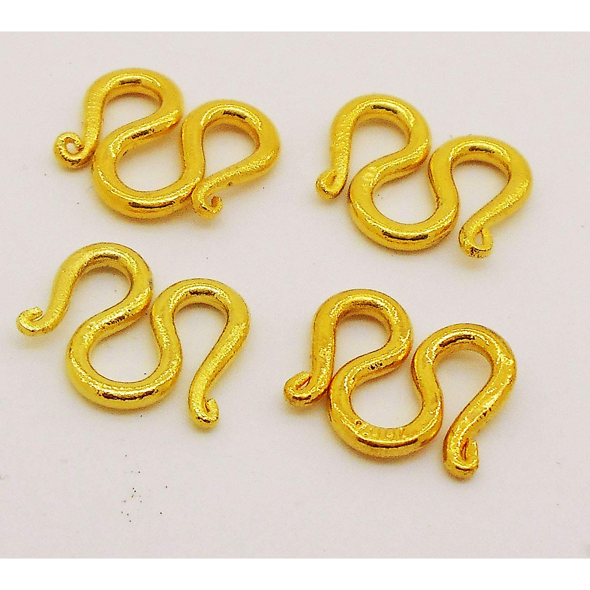 arrawana77 4 item 22K 24K THAI BAHT GOLD PLATED CLASP M Size 12 MM FOR NECKLACE