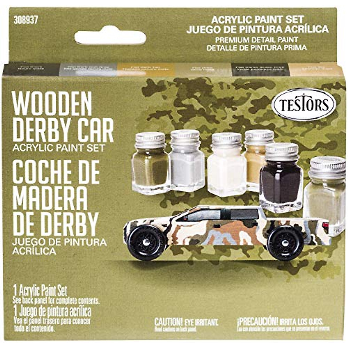 PAINT SET WDEN DERBY CAR