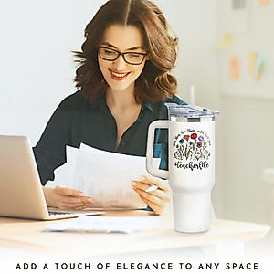Teacher Gifts for Women - Gifts for Teachers Women, Teacher Appreciation Gifts - Teacher Gift Ideas - Teacher Retirement Birthday Gifts, Teacher Valentines Gifts - Gift for Teacher - 40 Oz Tumbler