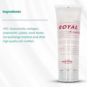 Liflad Radio Frequency Gel for RF Machine - Cooling Gel for Laser Hair Removal - Massage Therapy Cream for Women& Men - Royal Facial Gel Clear (Pack of 2)