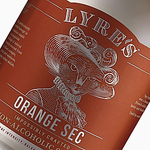 Lyre's Orange Sec Premium Non Alcoholic Spirits, Mocktails & Nonalcoholic Drinks, Triple Sec Style, 23.7 Fl Oz