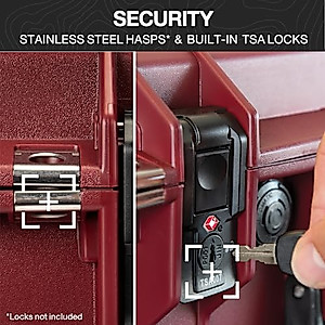 Pelican Air 1615 Travel Case - Suitcase Luggage (Red)