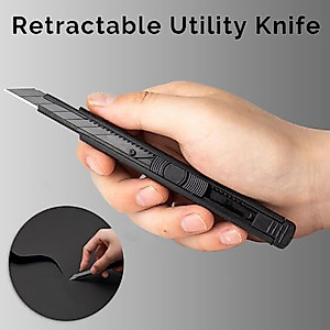 GRTHTATI 1FT X 5FT 3D Carbon Fiber Vinyl Wrap for Cars Interior & Exterior Automotive Vinyl Wraps with Air Release Channel Including Vinyl Wrap Tool Kit