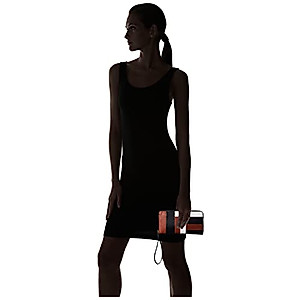 Fossil Women's Jori Leather Zip Around Wallet Wallet, Neutral Patchwork