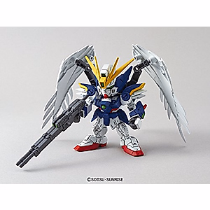 Bandai Hobby SD EX-Standard Wing Gundam Zero Version EW Action Figure, Multi, 8" (BAN202754)