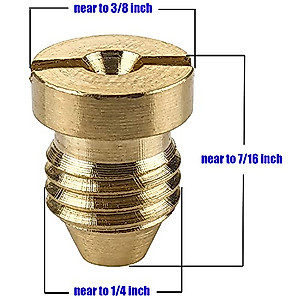 RIDGE WASHER 1.1 mm Foam Cannon Orifice Nozzle, Universal Thread Tips for Snow Foam Lance, 2-Pack