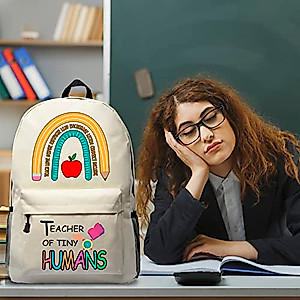 Muvtioc Teacher Backpack, Laptop Backpack for Women,Work Bag, Cute Teacher Backpacks for Teacher