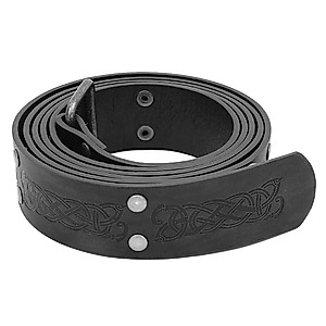 Joymiao Viking Belt for Men - Renaissance, Cosplay, Celtic Ring, Dark Knight & Ren Faire Accessory