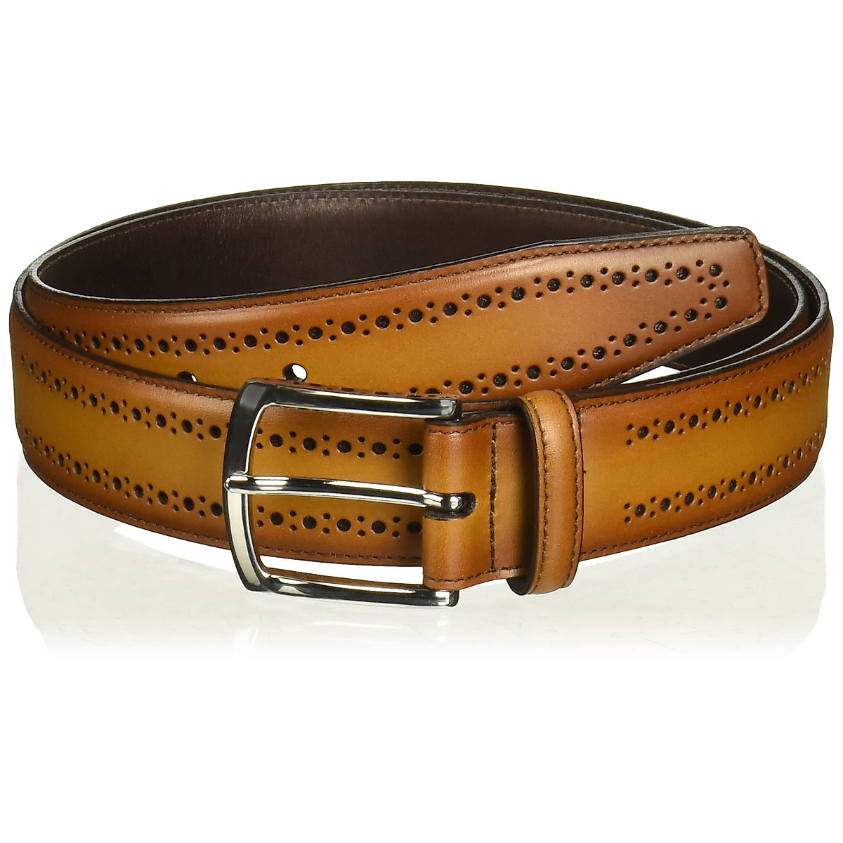 Allen Edmonds Men's Manistee Belt, Walnut, 40