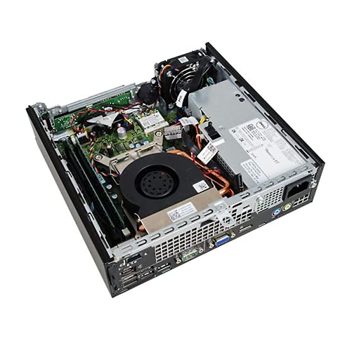 Dell OptiPlex 7010 USFF Computer Desktop PC, Intel i5 3.2GHz, 8GB Ram, 120GB SSD Drive, WiFi & Bluetooth, Wireless Keyboard and Mouse, 19 Inch FHD Monitor, Webcam, Windows 10 (Renewed)