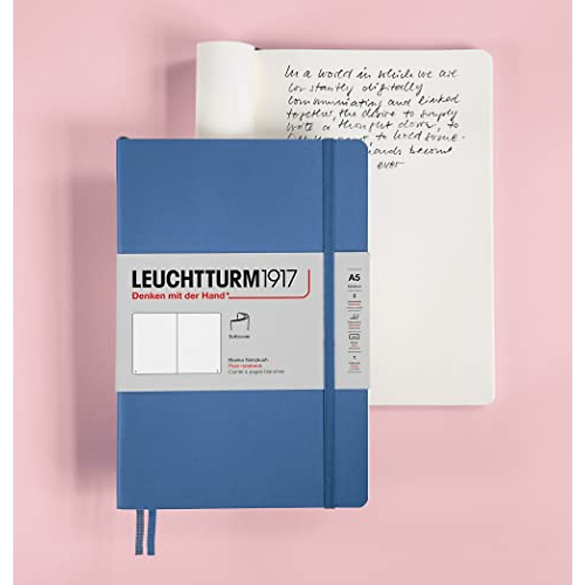 LEUCHTTURM1917 361592 Notebook Muted Colours (A5) Soft Cover Sage Dotted