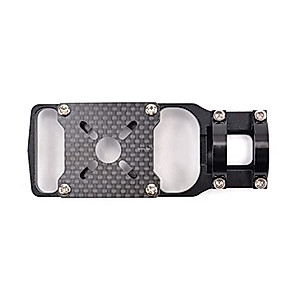 ZHIPAIJI Drone Motor Mount Seat Aluminium Alloy Accessories DIY Quadcopter Frame Kit Parts Accessories 20mm 22mm 25mm Carbon Tube Metal (Color : 20 mm red)