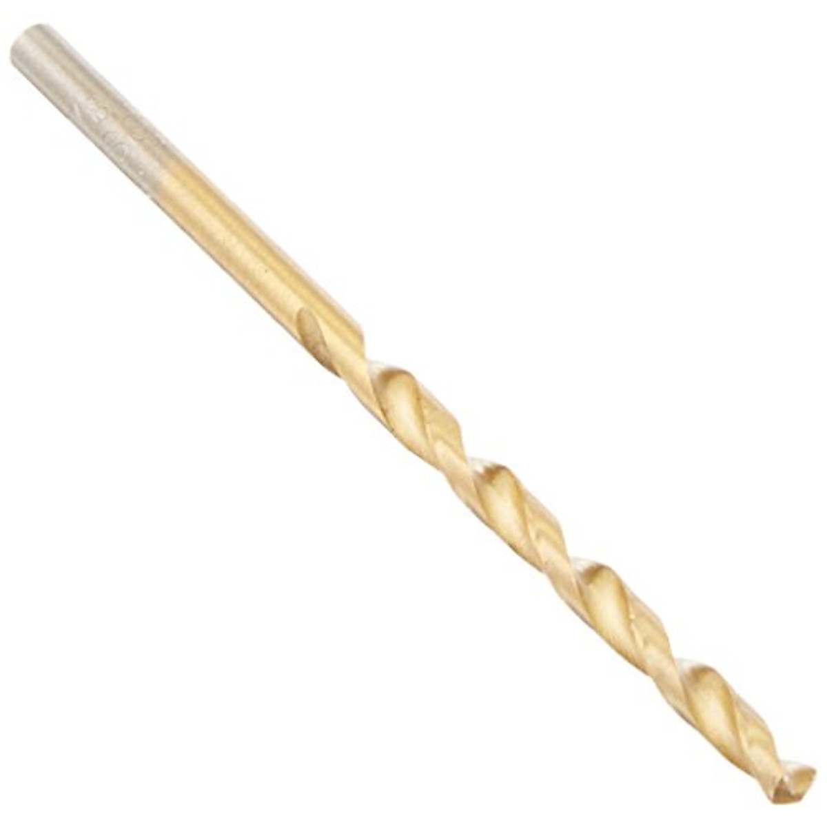 10 PACK 1/8" TITANIUM COATED HSS DRILL BITS FOR WOOD, METAL & PLASTIC