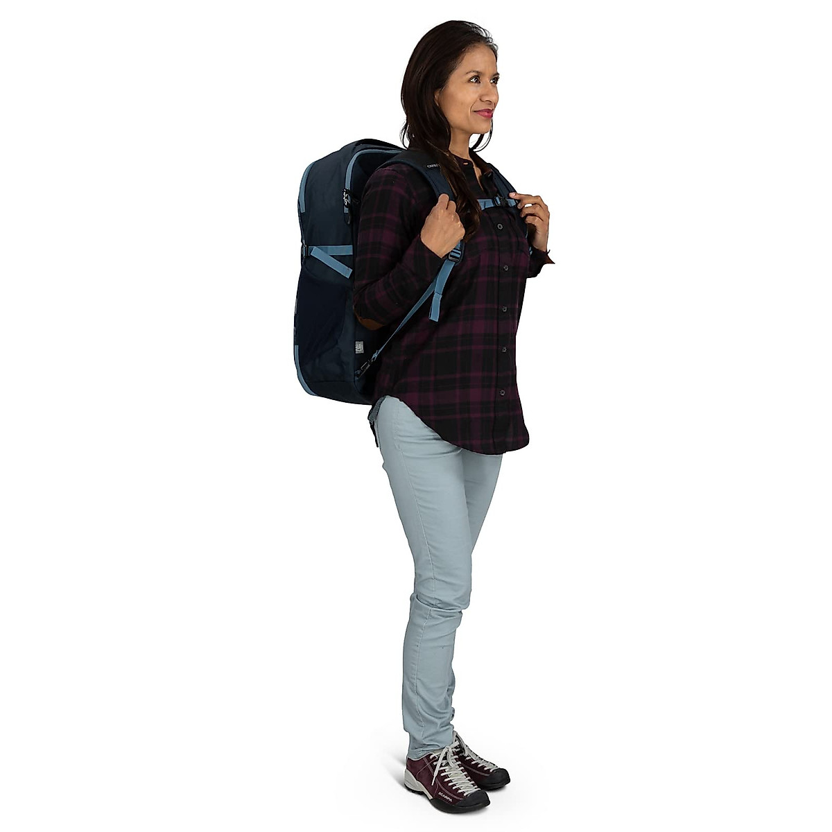 Osprey Daylite Carry-On 44L Travel Backpack, Palm Foliage Print