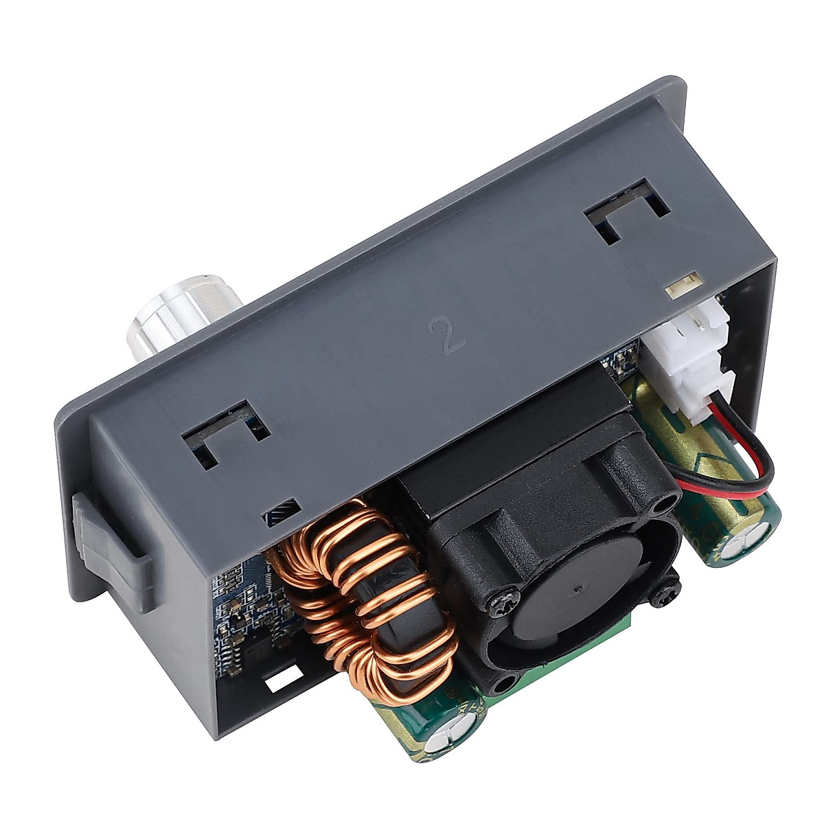 DROK Buck Boost Converter, DC 6-30V to 0-36V 6.1A 216W 6V 9V 12V 24V 36V CC CV Buck Boost Module, DC Regulated Power Supply, Stepdown Stepup Adjustable Voltage Regulator for Solar Panel