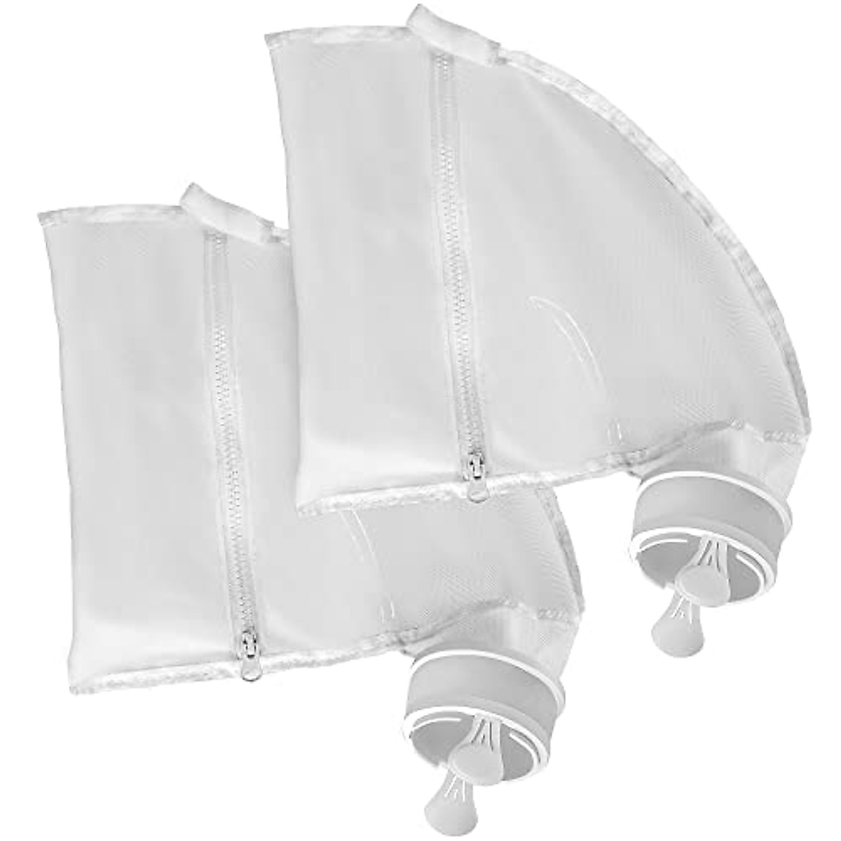 JamBer Nylon Mesh K13 Pool Cleaner Bags,Bag Zipper Replacement for Polaris 280 & 480 Pool Cleaner All Purpose Filter Bag for 280 Polaris Replacement Bags,Pool Cleaner Replacement Part K16, 2 Pack