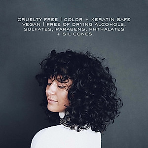 Kristin Ess Hair Ultra Hydrating Curl Leave-In Cream Conditioner for Curly Hair with Frizz Control, Humidity Shielding, Vegan, Color + Keratin Safe, 8.45 fl oz (Pack of 2)