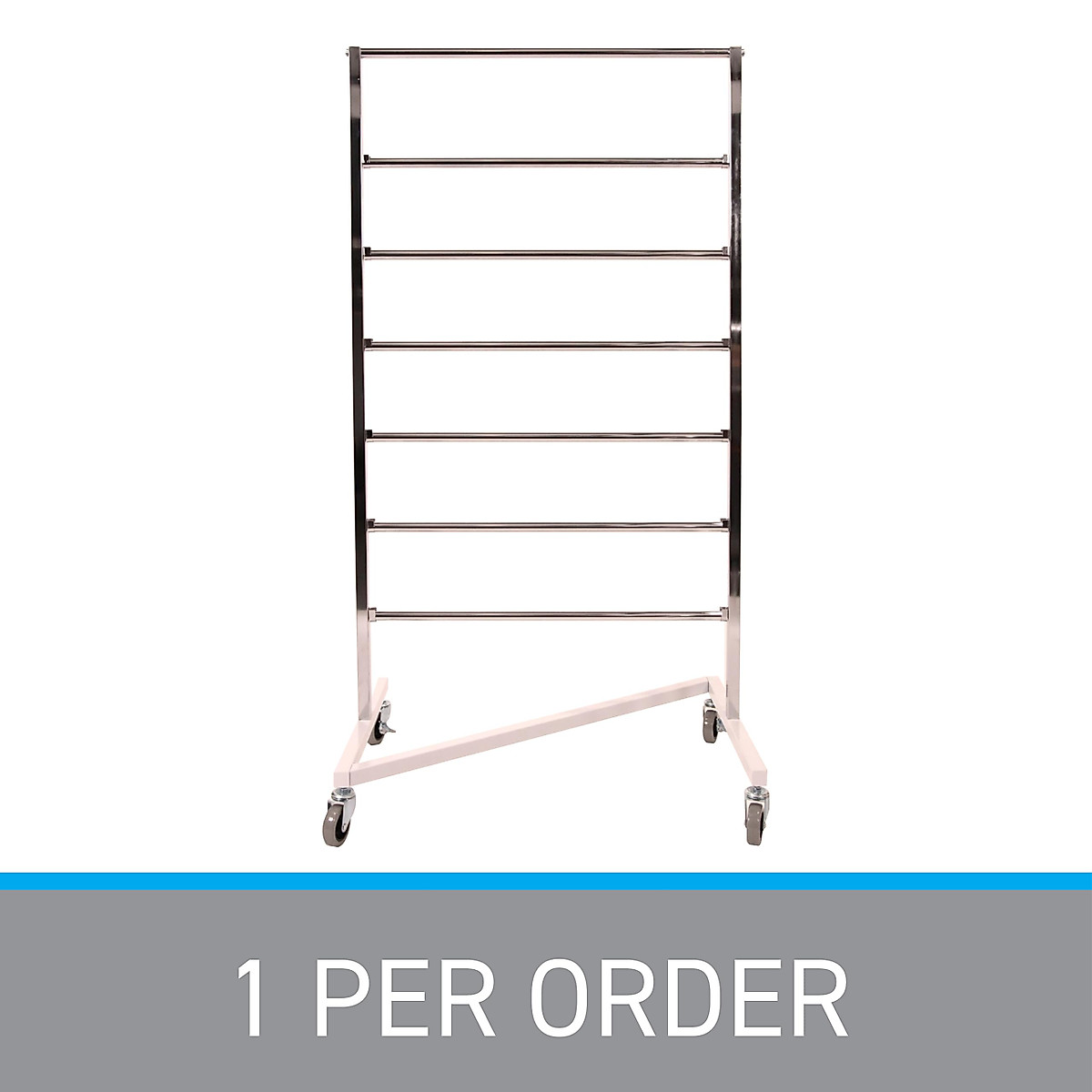 SSWBasics Z-Truck Clothing Hanger Storage System - Efficiently Organize Dress Hangers, Skirt, and Pant Hangers - 30" W x 22" D x 60½"H - Ideal for Retail, Resale, and Thrift Stores