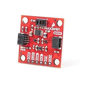 SparkFun Photodetector Breakout - MAX30101 (Qwiic) - Includes MAX30101 Highly Sensitive Optical Sensor - Particle (i.e. Smoke) Detection Proximity Measurements Photoplethysmography