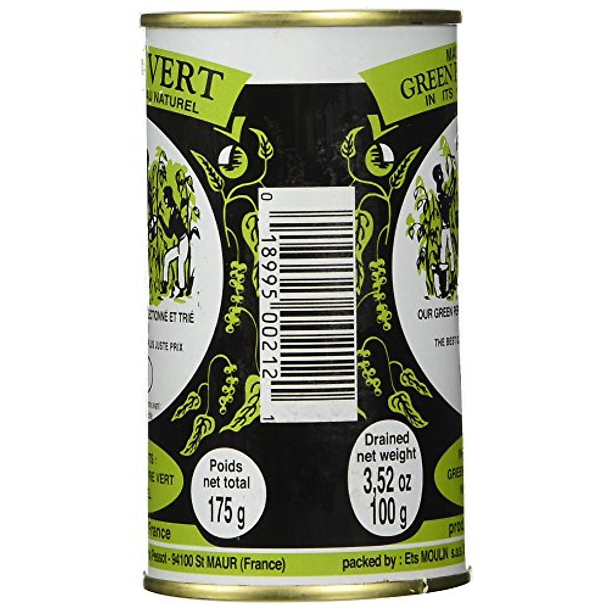 Madagascar Green Peppercorns in brine 3.52 oz,100g ,1 PACK