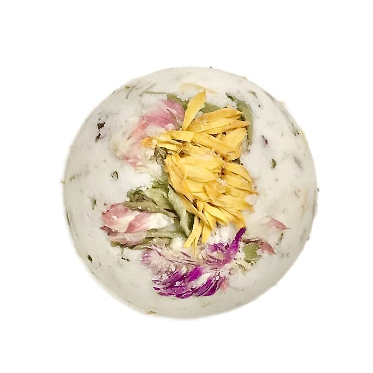 Flower Bombs by Flambeaux | Rose Bath Bomb | Lavender Bath Bomb | Natural Bath Bombs (Lemongrass)